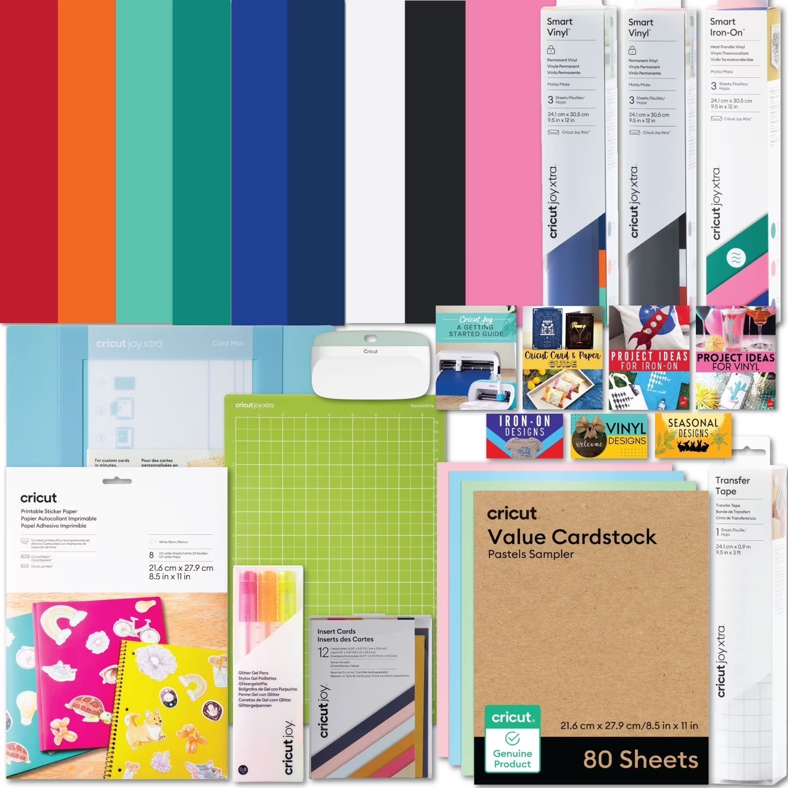 Cricut Joy Xtra Ultimate All-In-One Vinyl Rolls, Materials & Accessori ...