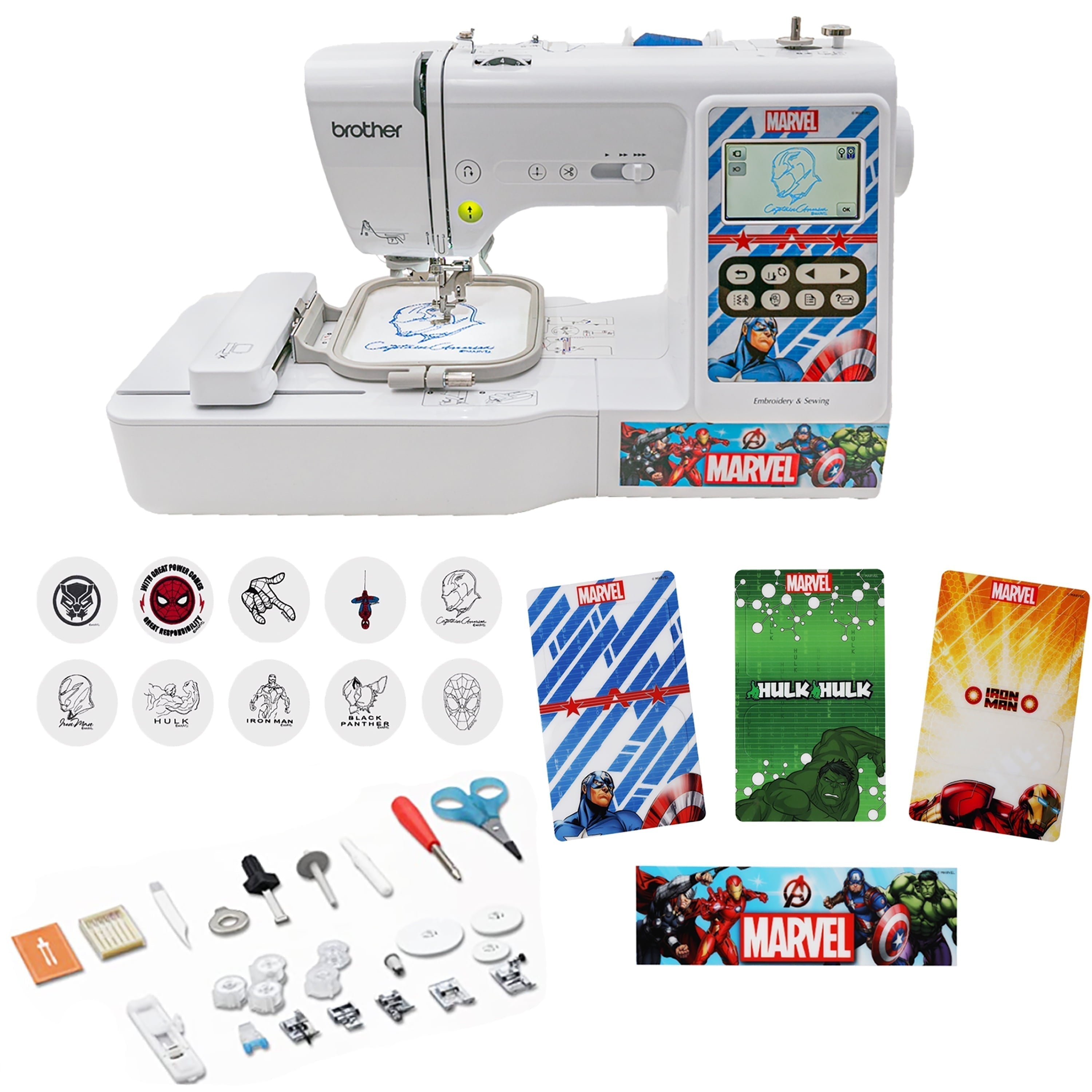Brother LB5000M Marvel Computerized Sewing & Embroidery Machine – Royal ...